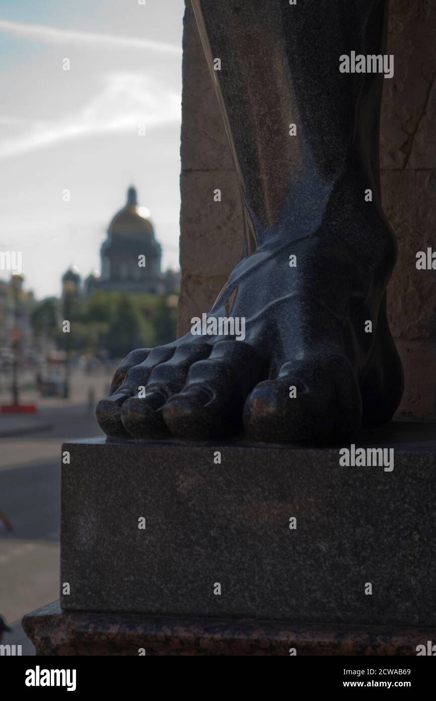 Male foot ancient greek hi-res stock photography and images - Alamy