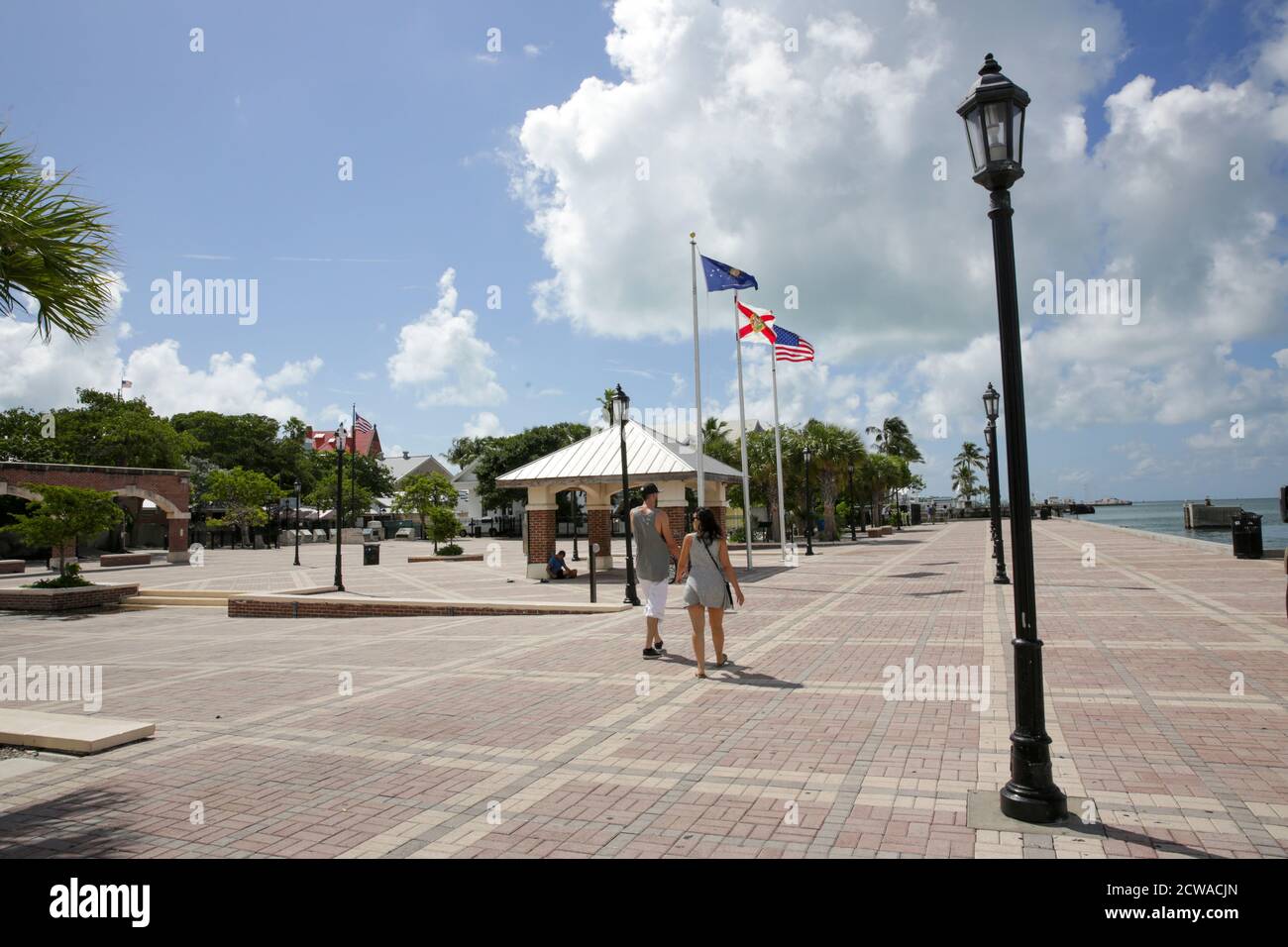 Mallory Square in Key West, Florida, USA. This place is the most ...