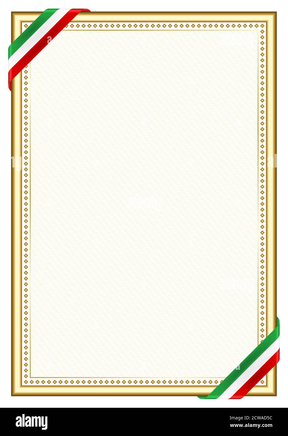 Vertical frame and border with Iran flag, template elements for your ...