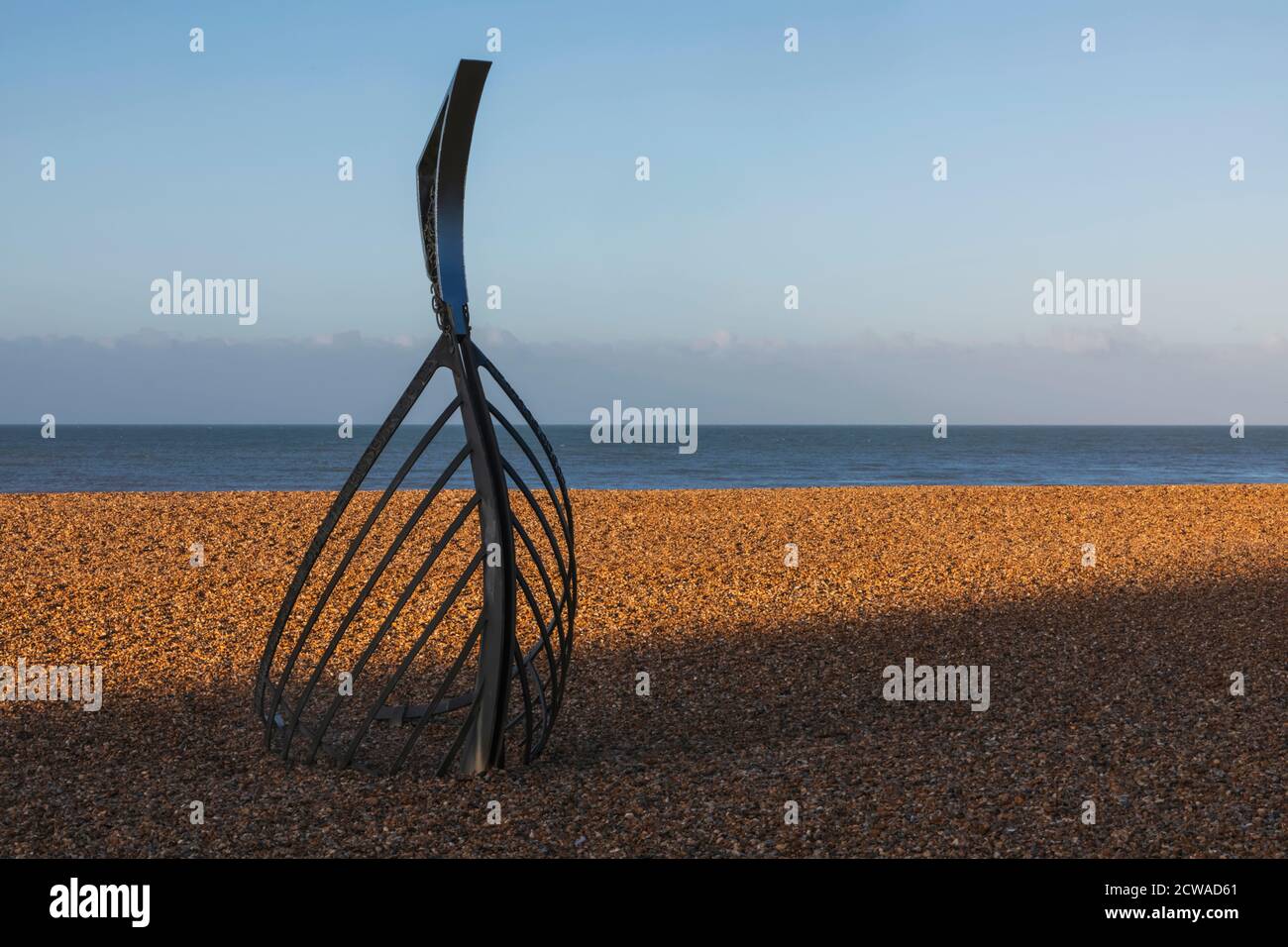 England, East Sussex, Hastings, Hastings Beach, The Norman Longboat ...