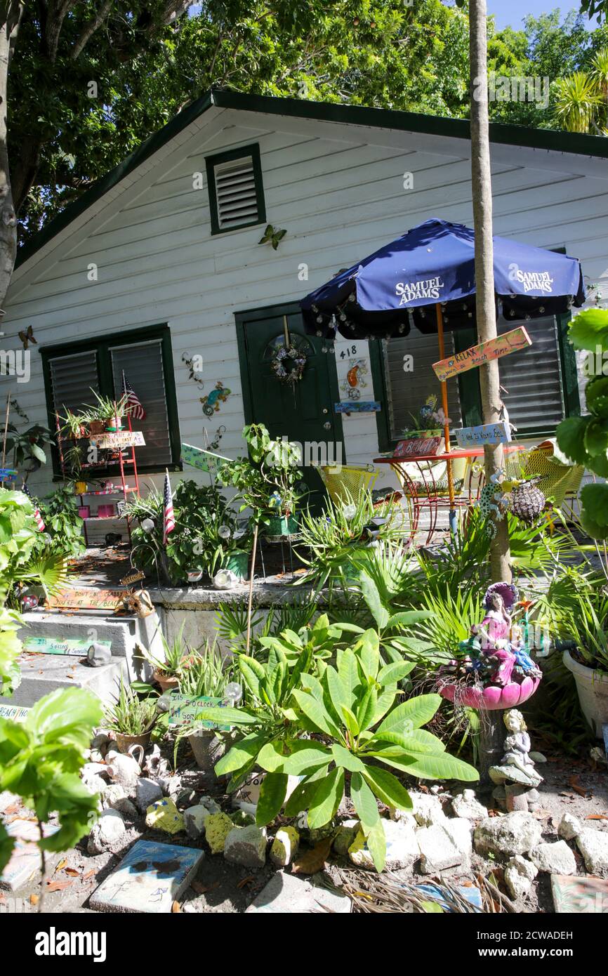 Architecture at Key West Florida Stock Photo - Alamy