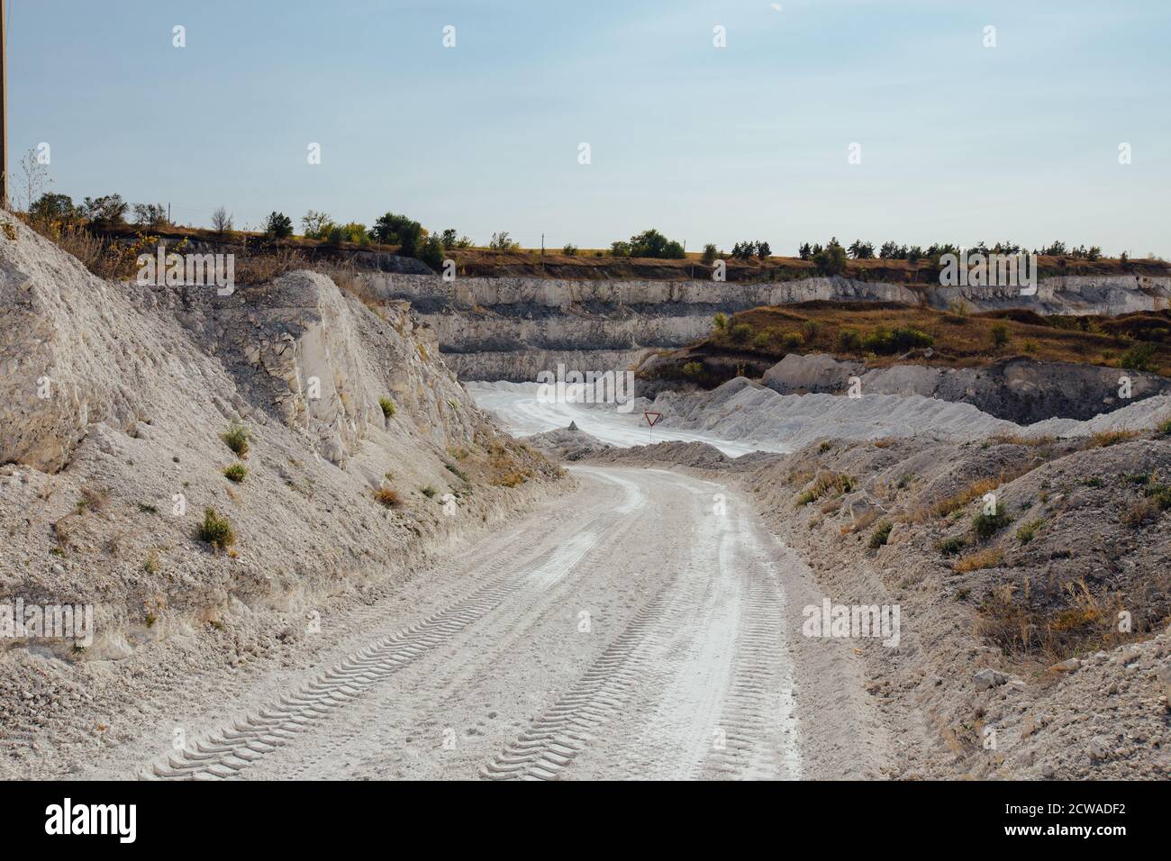 Rock quarry open pit hi-res stock photography and images - Alamy