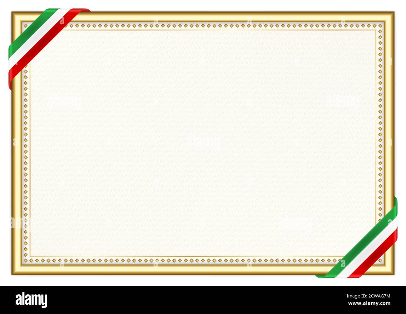 Horizontal frame and border with Iran flag, template elements for your ...