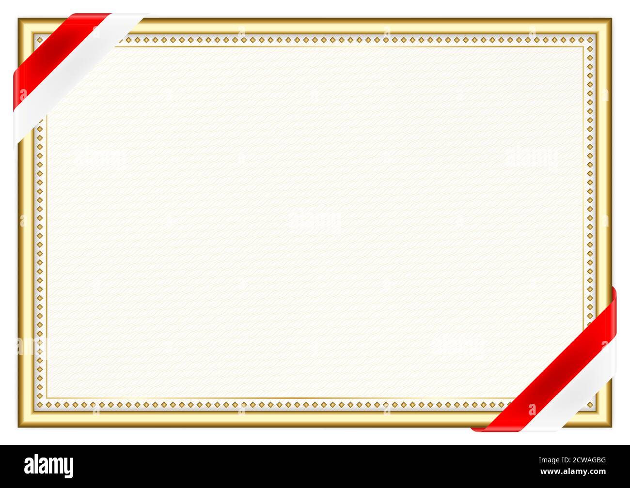 Horizontal frame and border with Indonesia flag, template elements for ...