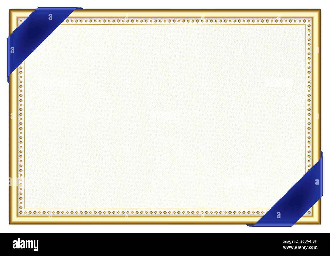 Horizontal frame and border with European Union flag, template elements ...