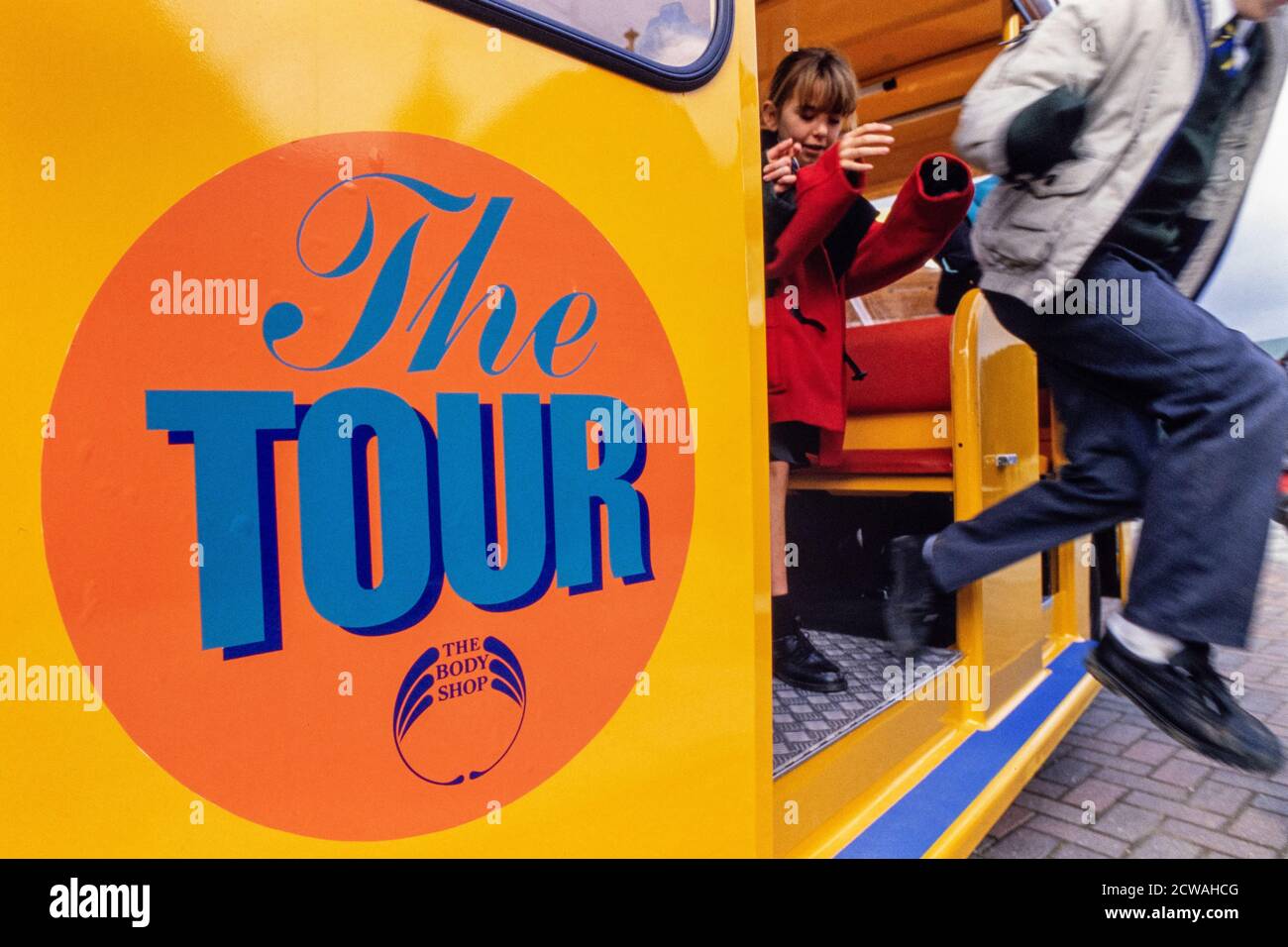 School parties take The Tour at The Body Shop production centre in ...