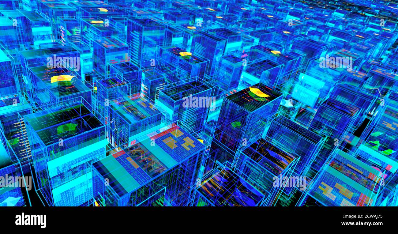 Teamwork futuristic concept abstract background hi-res stock ...