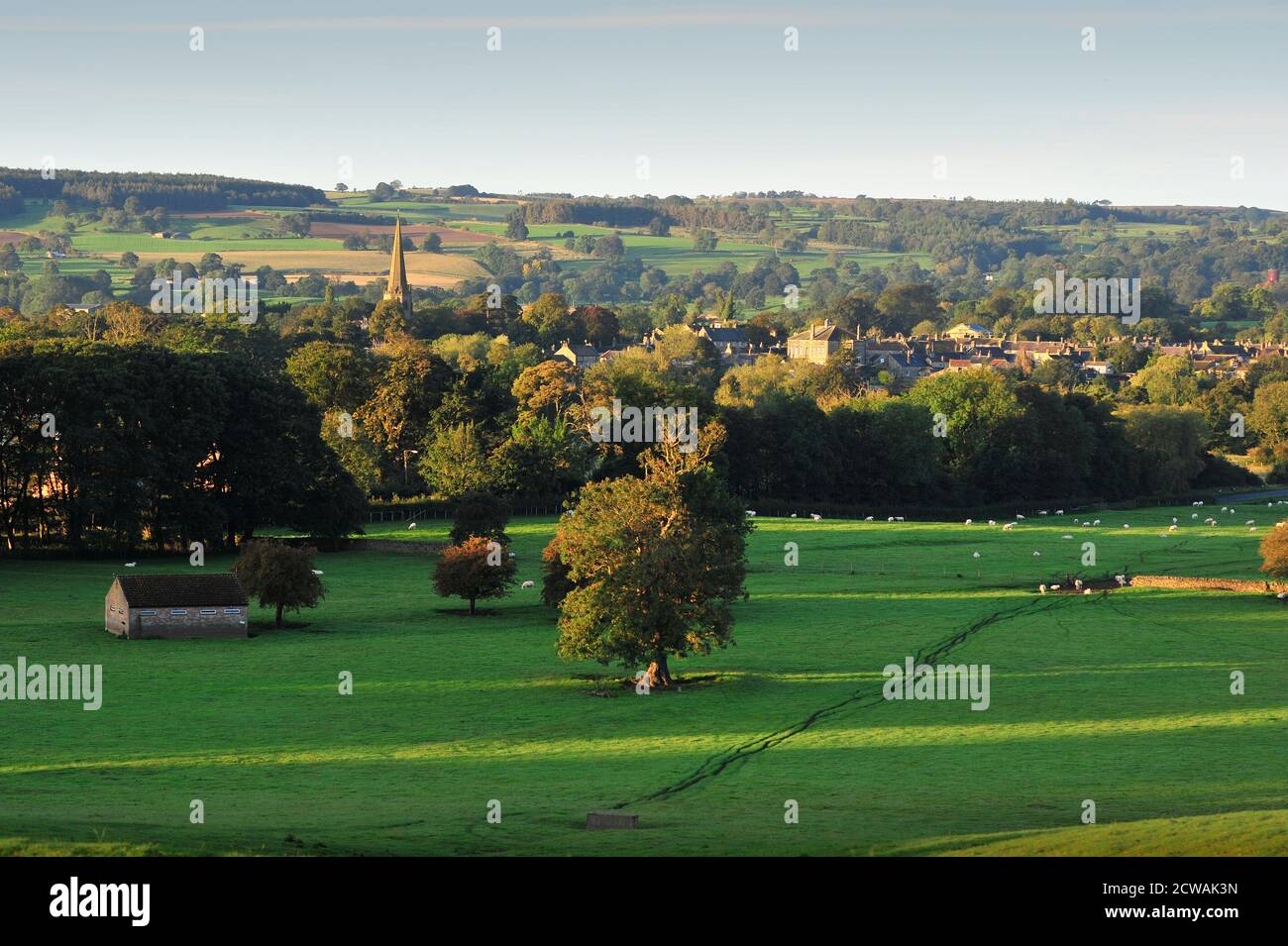 Masham Yorkshire England UK Stock Photo - Alamy