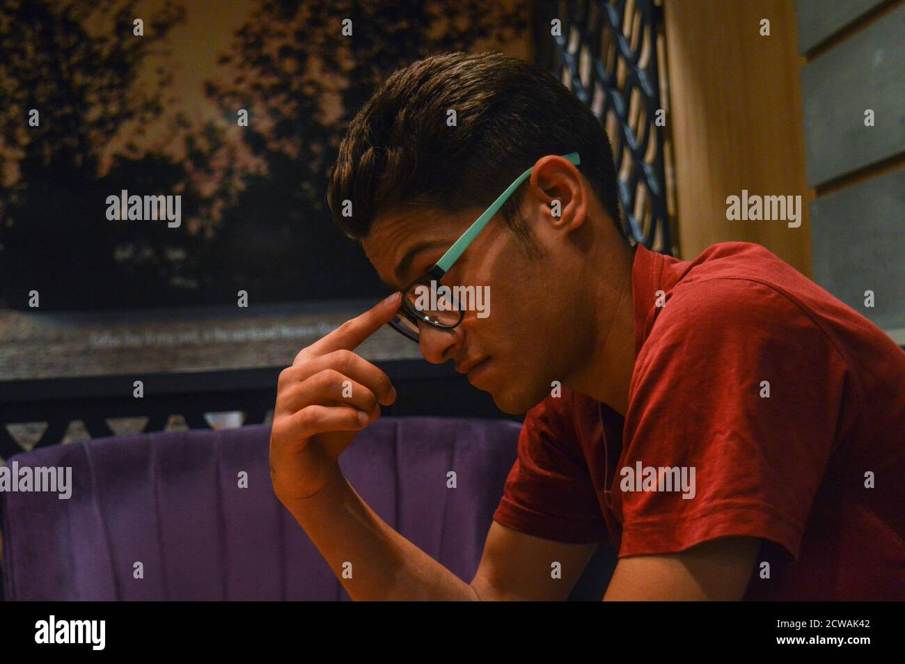 Indian boys giving poses for fashion photo shoot on studio with using ...