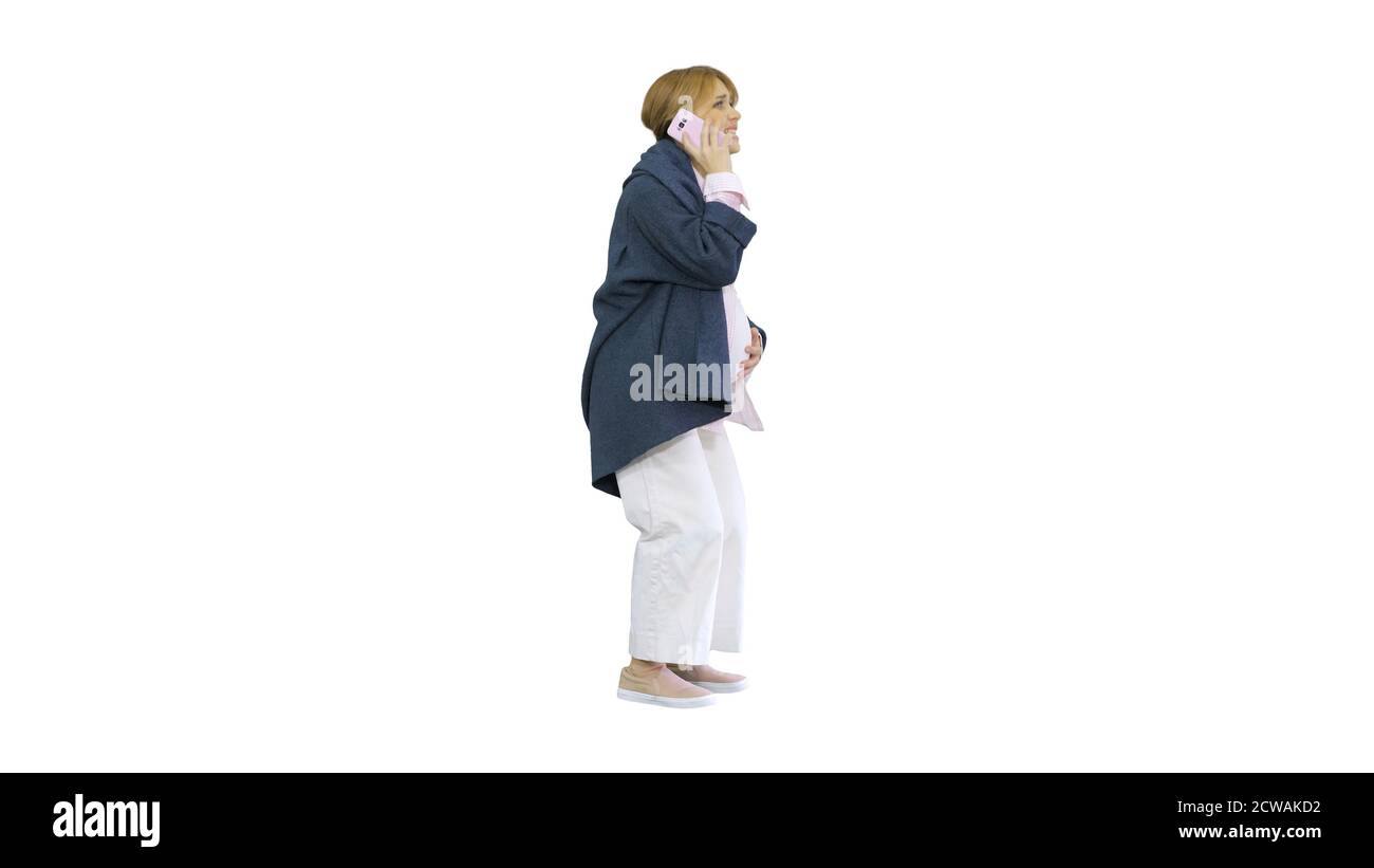 Feeling pregnancy Cut Out Stock Images & Pictures - Alamy