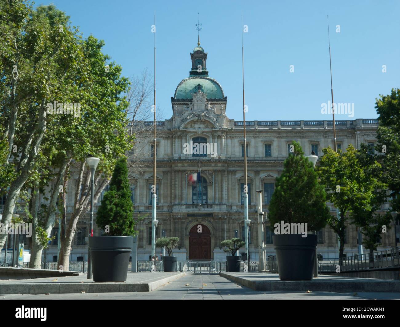 Marseille flag hi-res stock photography and images - Alamy
