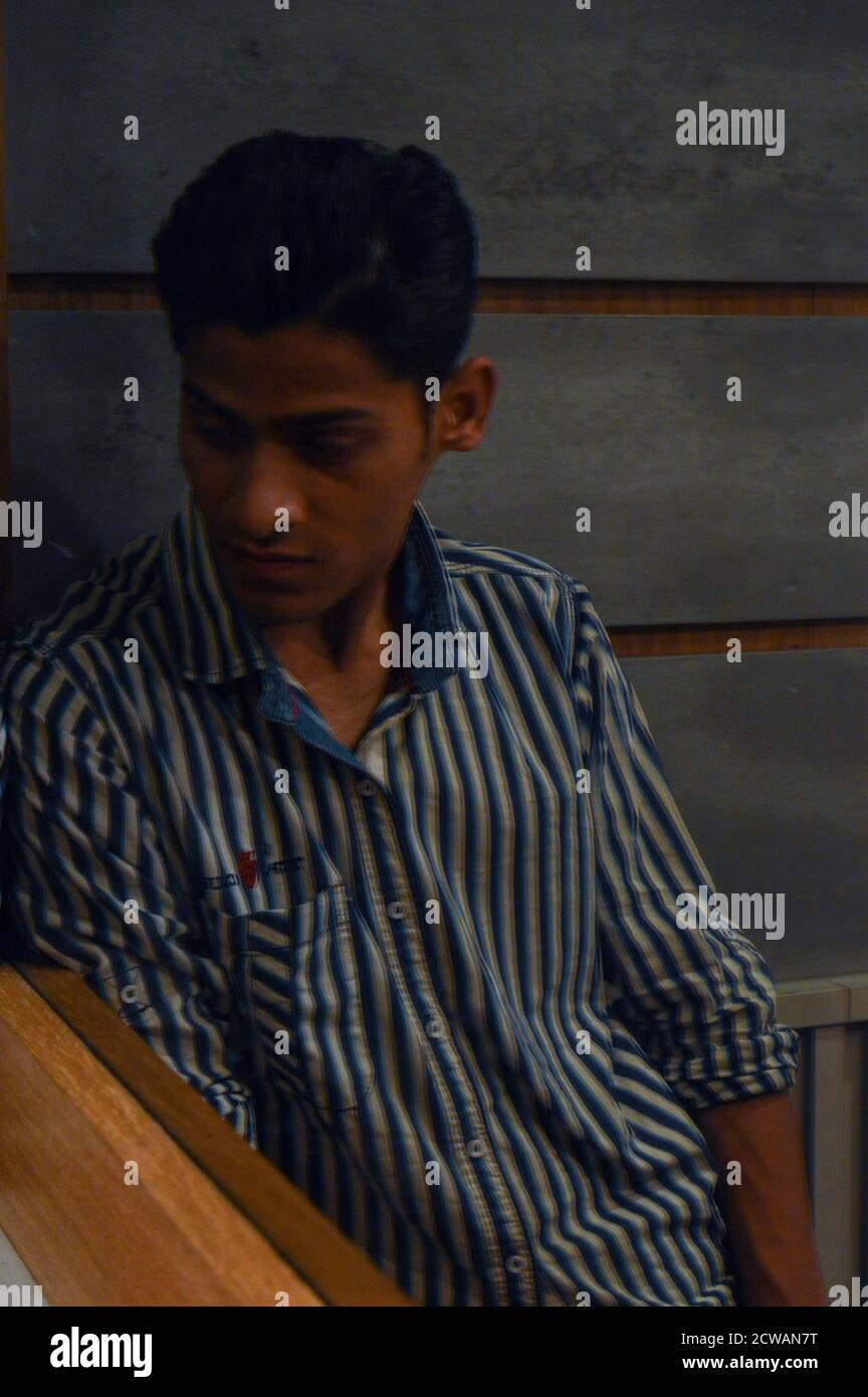 Indian boys giving poses for fashion photo shoot on studio with using ...