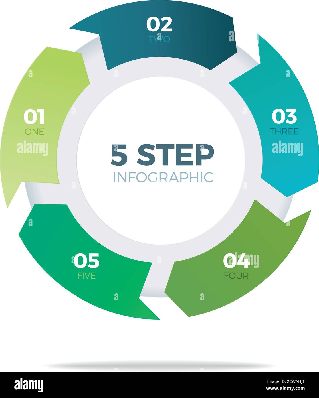 Five step Cut Out Stock Images & Pictures - Alamy