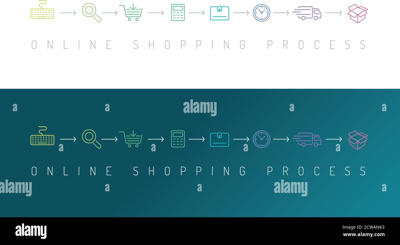 Process infographics hi-res stock photography and images - Alamy