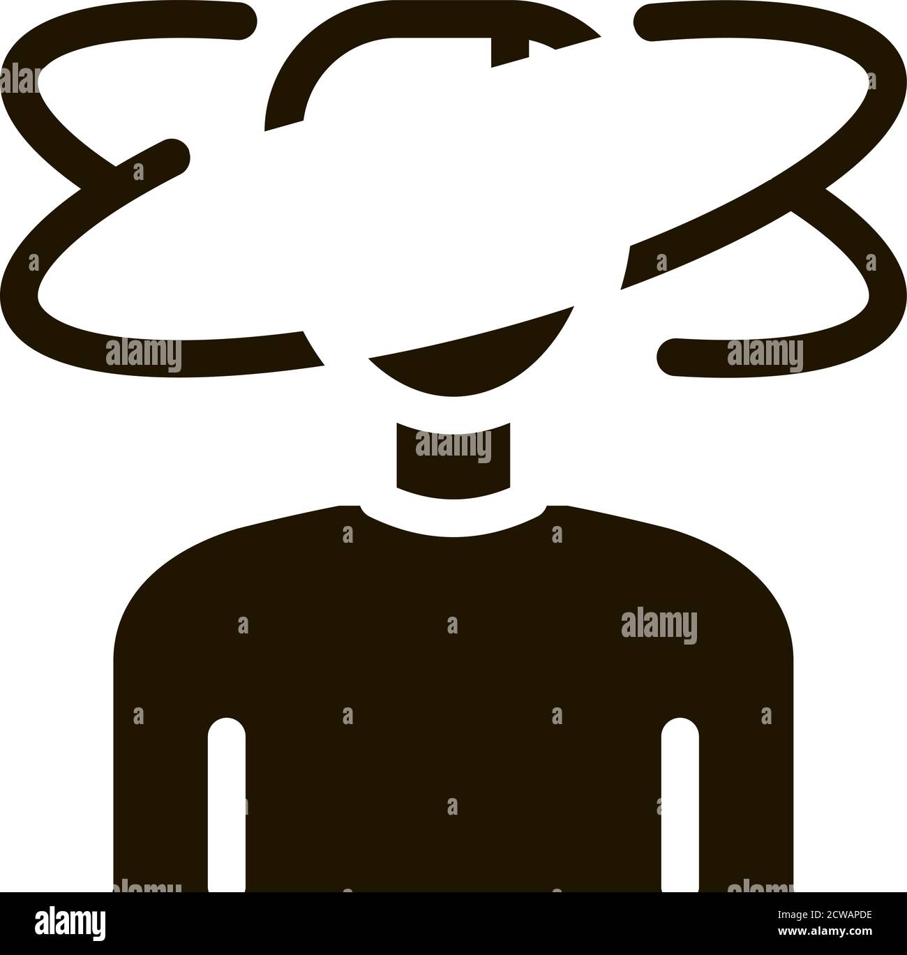 Dizziness symbol hi-res stock photography and images - Alamy