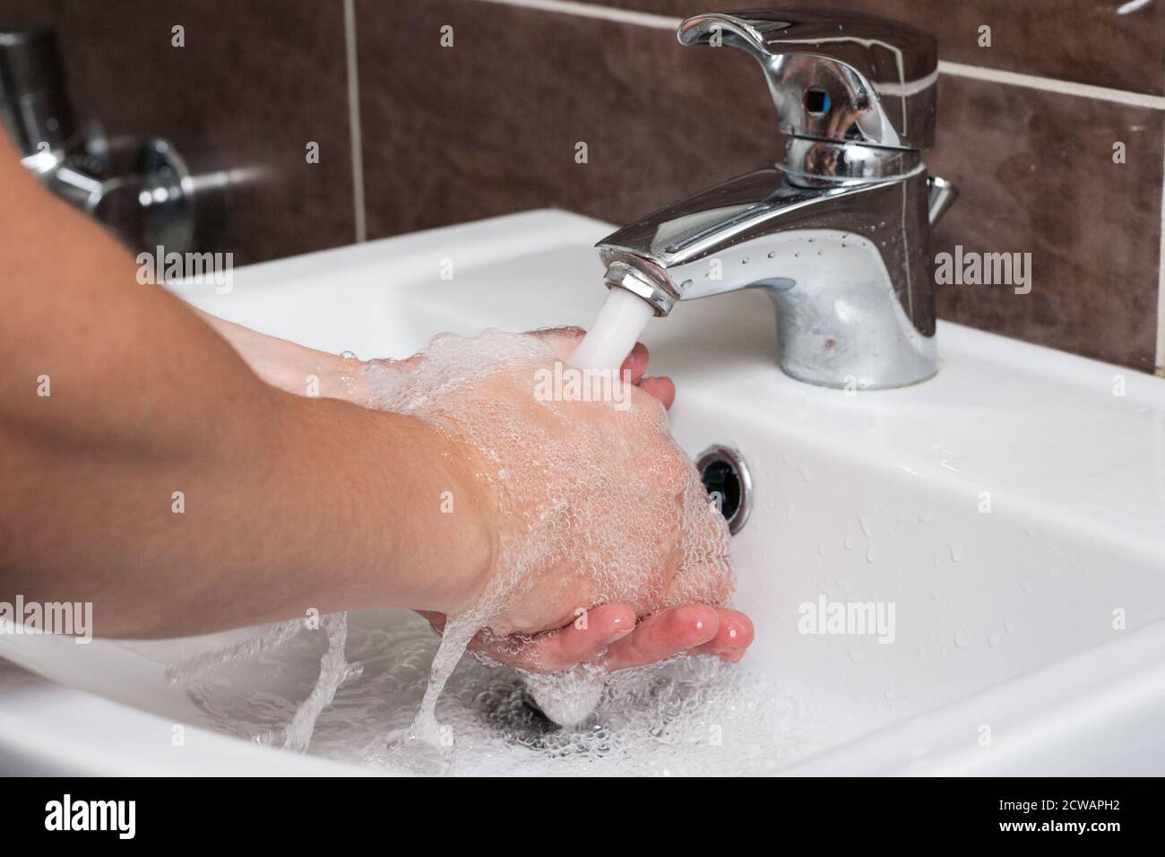 Hygiene without soap and water hi-res stock photography and images - Alamy