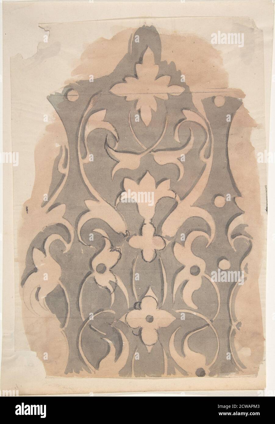 Foliate scroll pattern hi-res stock photography and images - Alamy