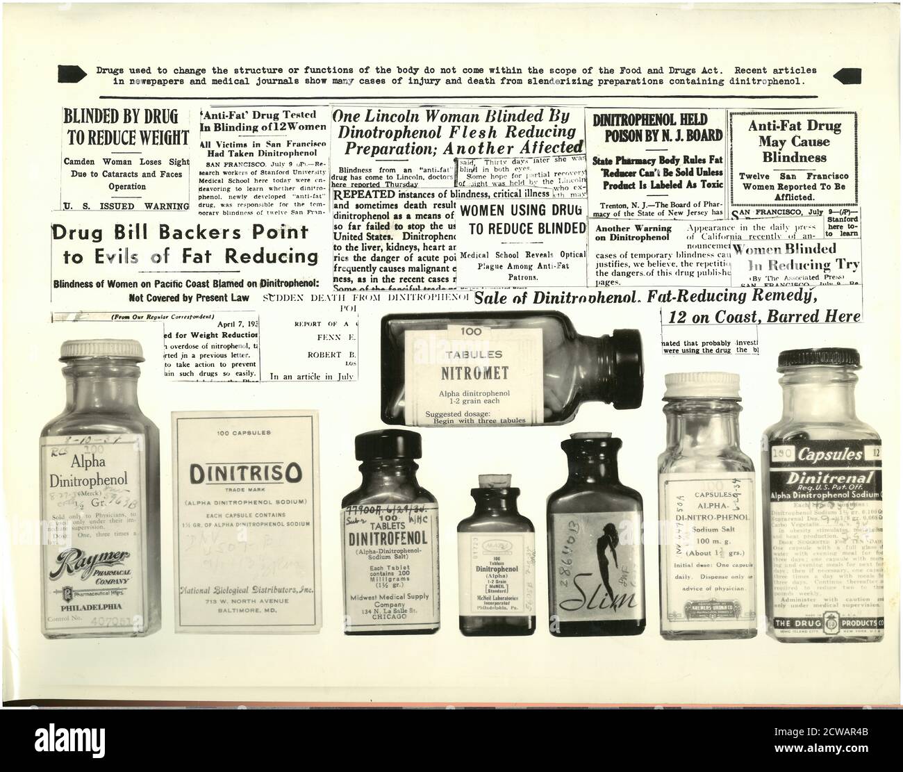 Dinitrophenol hi-res stock photography and images - Alamy