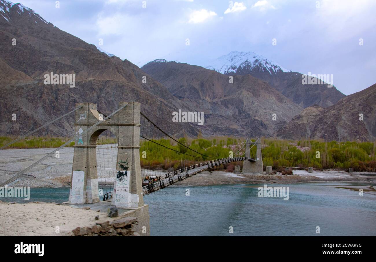spring landscape photography of cherry blossom in northern areas of ...
