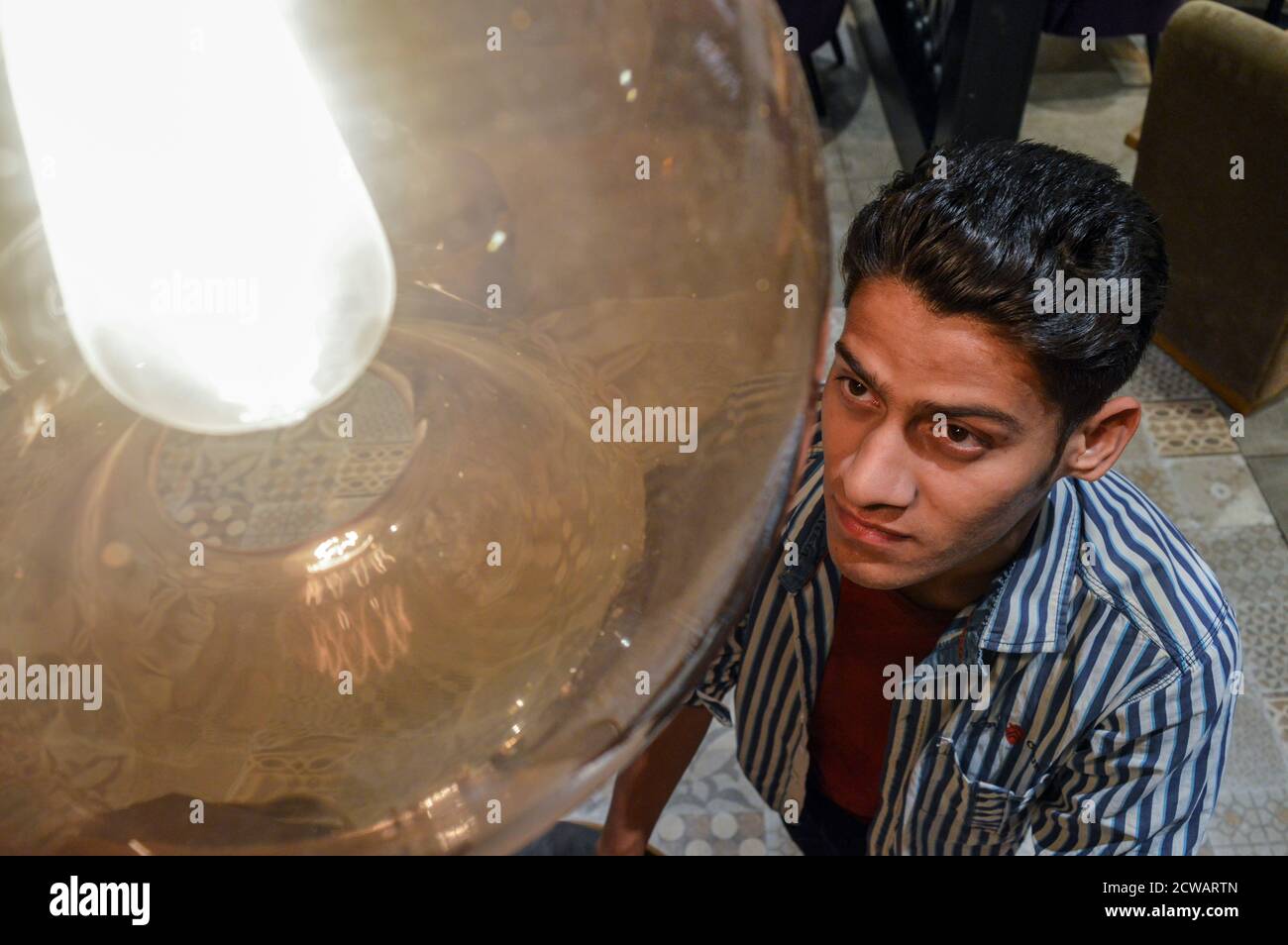 Indian boys giving poses for fashion photo shoot on studio with using ...
