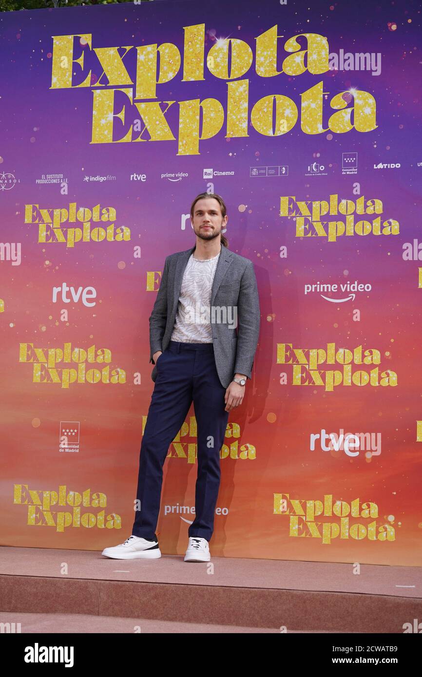 Madrid, Spain. 29th Sep, 2020. Actor Fran Morcillo at photocall film ...