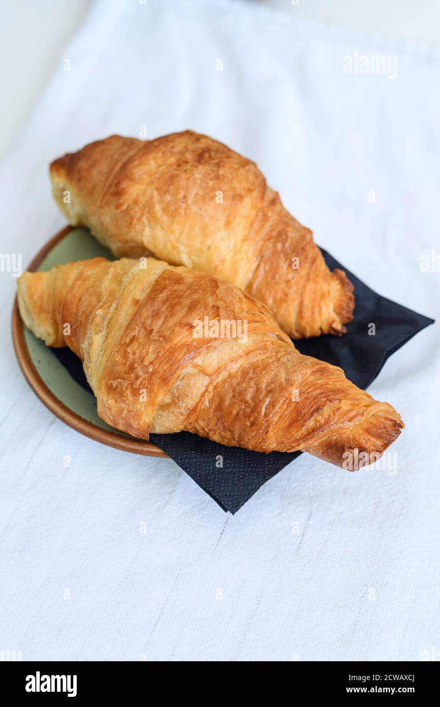 Classic croissants hi-res stock photography and images - Alamy