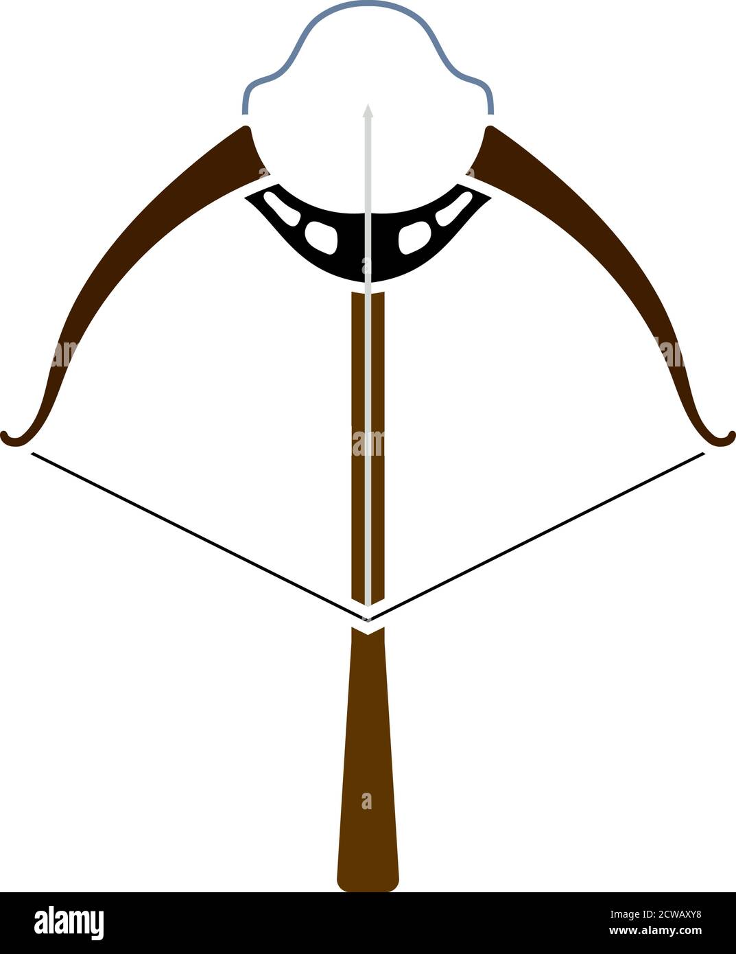 Crossbow Stock Vector Images - Alamy