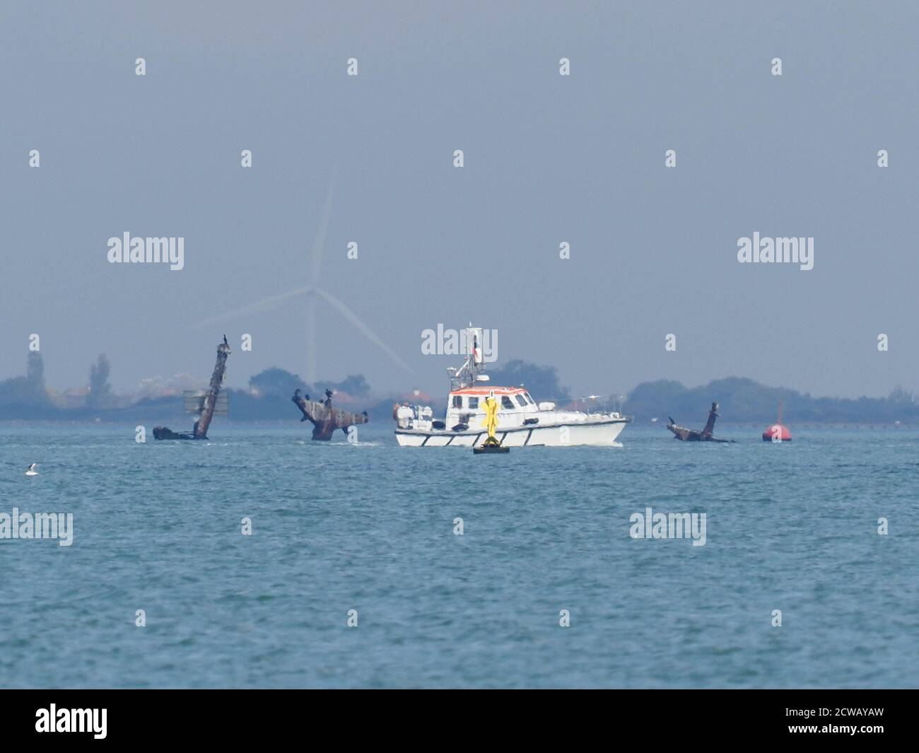 Sheerness, Kent, UK. 29th September, 2020. The annual multibeam sonar ...
