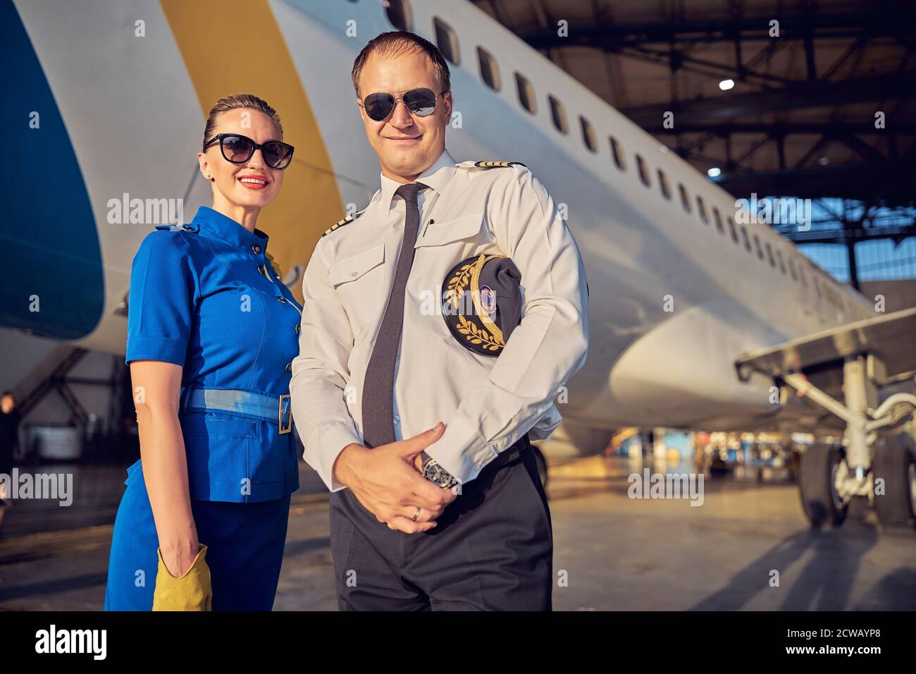 Female captain private pilot airplane hi-res stock photography and ...