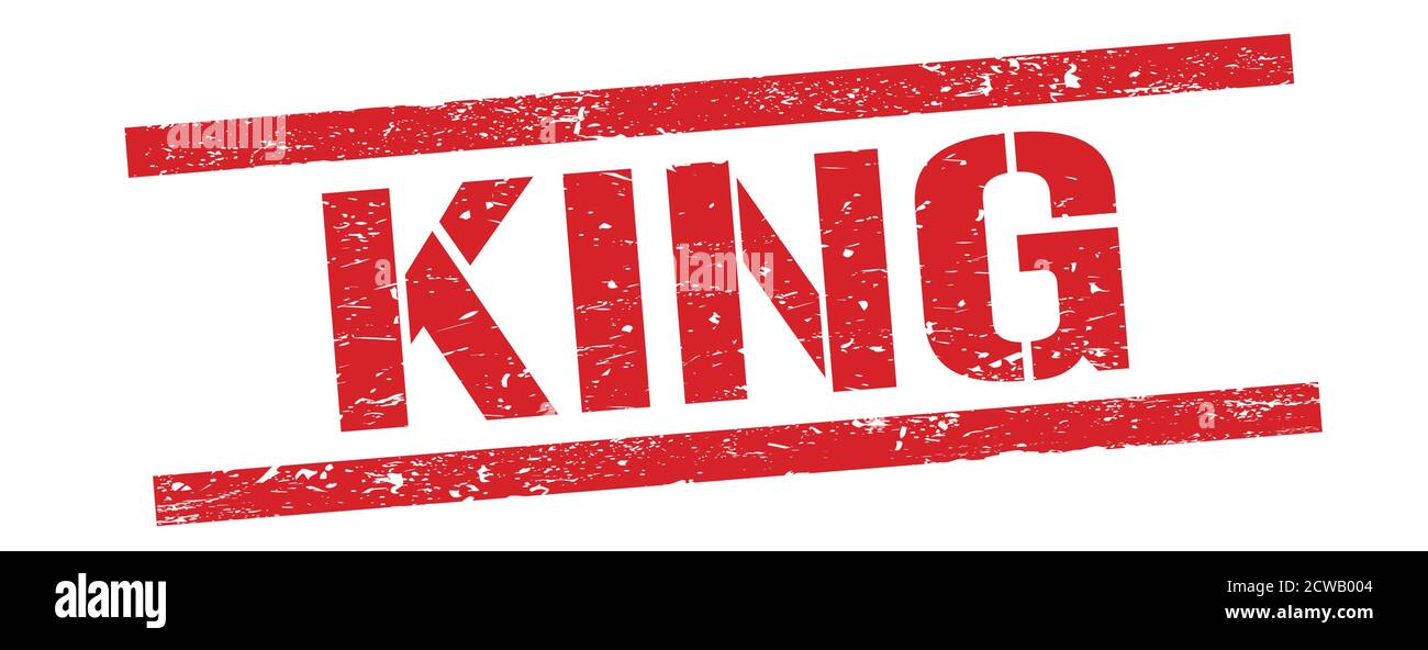 King text Cut Out Stock Images & Pictures - Alamy