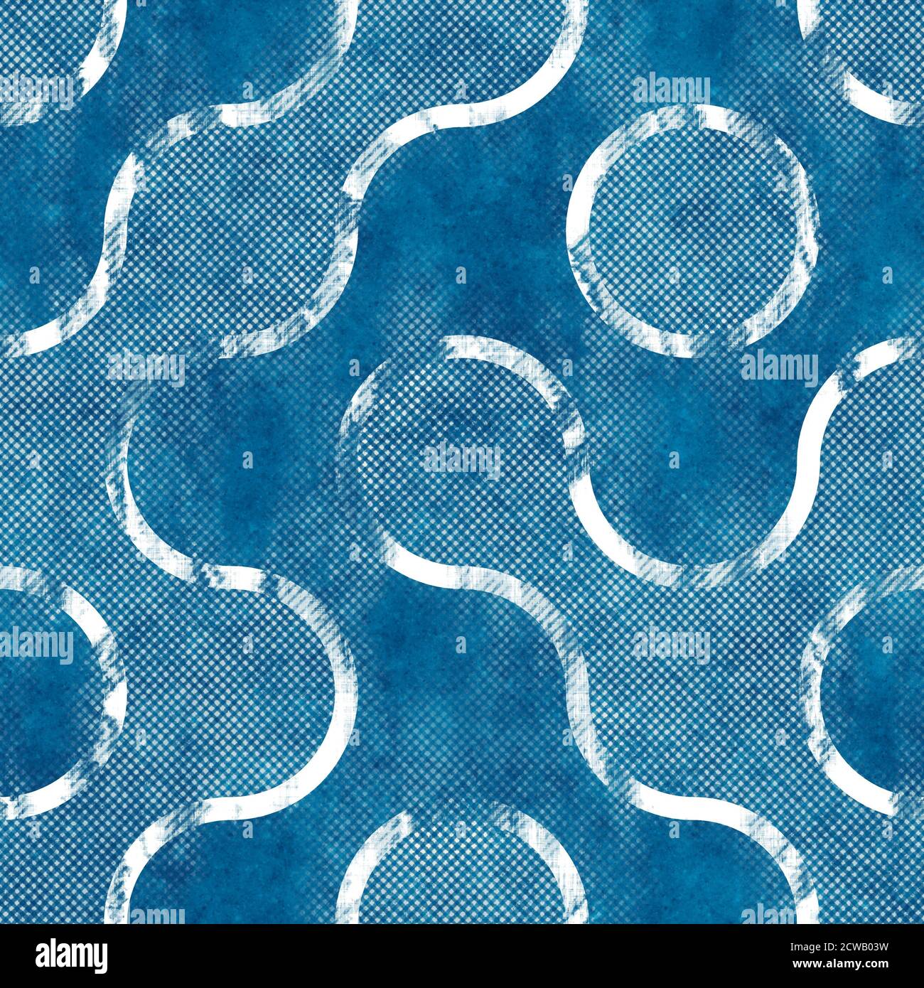 Seamless blue ink pen crosshatch blueprint pattern Stock Photo - Alamy