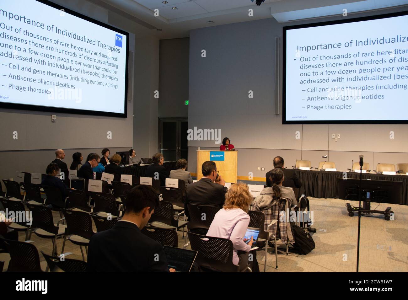 Peter Marks, Director of CBER at the FDA, hosted a workshop on gene and ...