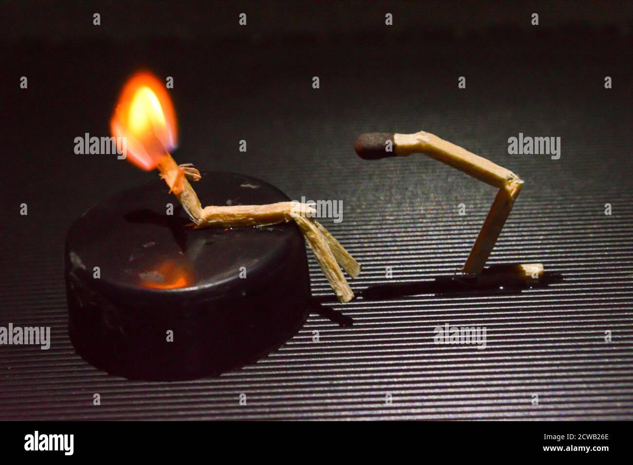 Matchstick art hi-res stock photography and images - Alamy