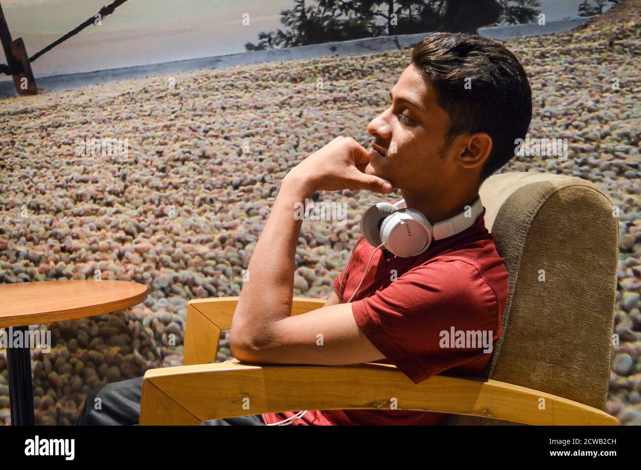 Indian boys giving poses for fashion photo shoot on studio with using ...