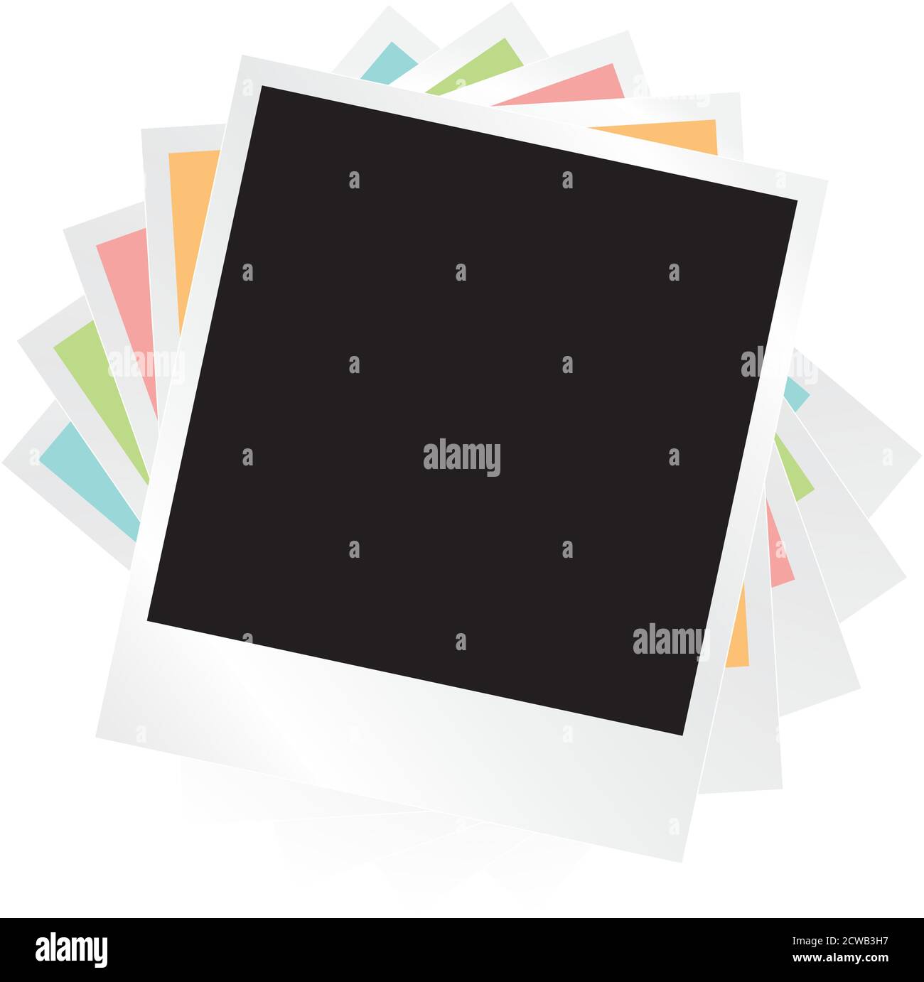 Photographs frames Stock Vector Images - Alamy