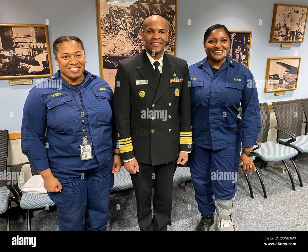 FDA Commissioned Corps officers, including CAPT Brianna Skinner and ...