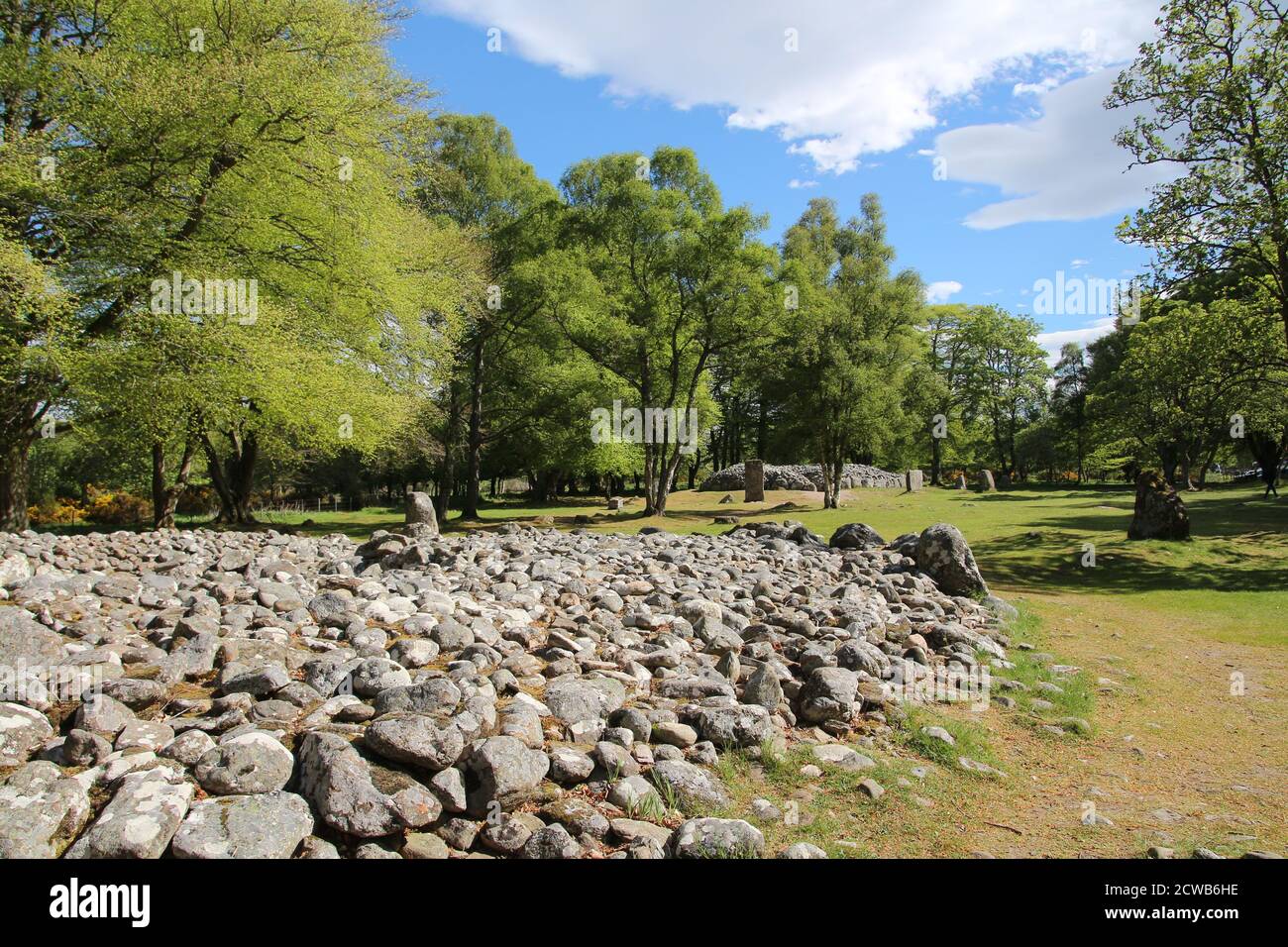 Balnuaran of Clava, Scotland Stock Photo - Alamy