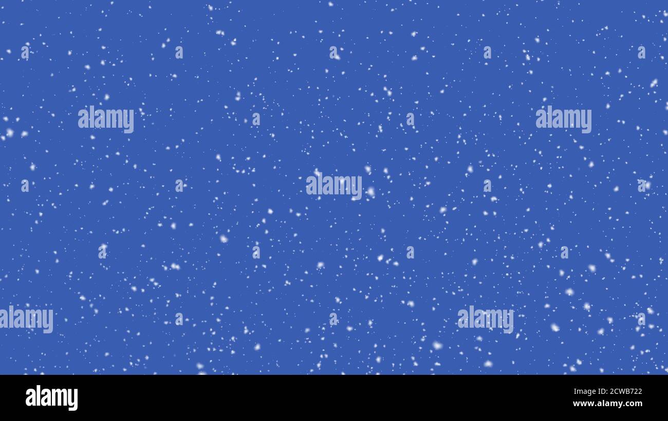 Falling particles animation on blue hi-res stock photography and images ...