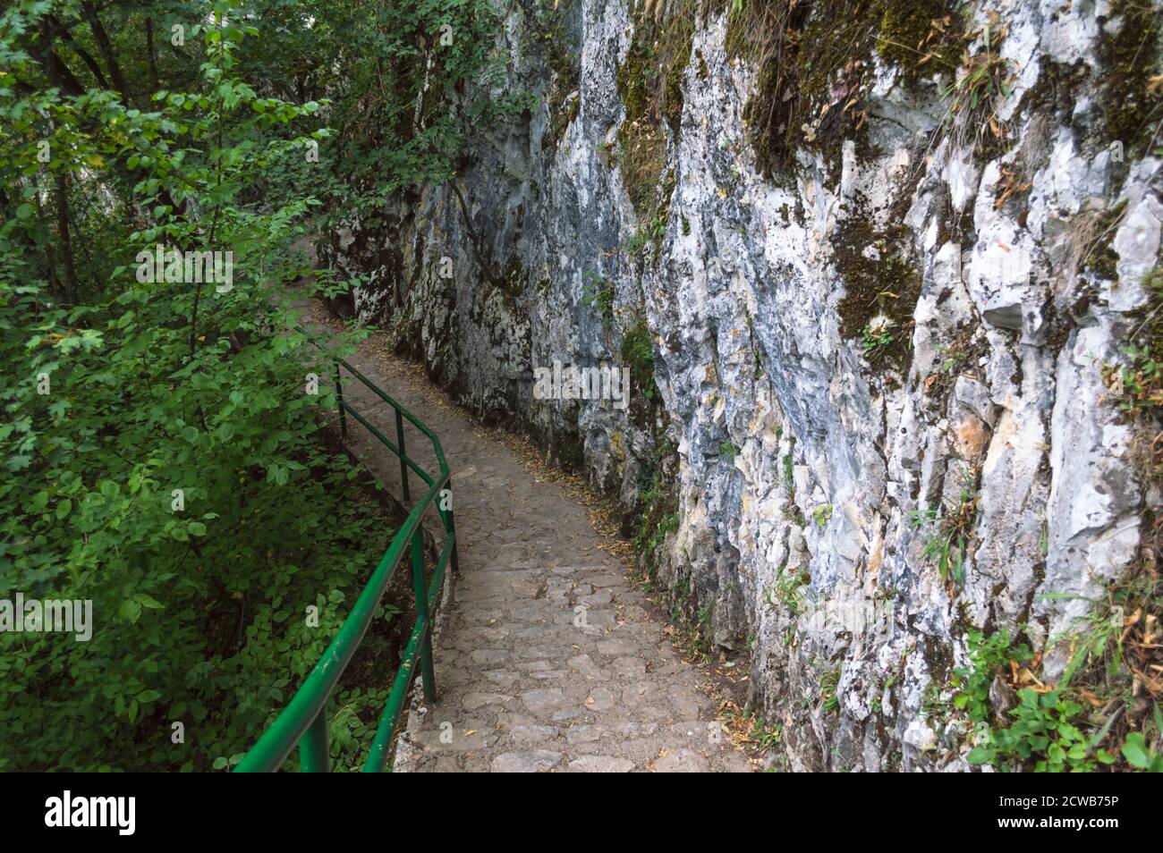 Stone steps on the mountain Stock Photo - Alamy