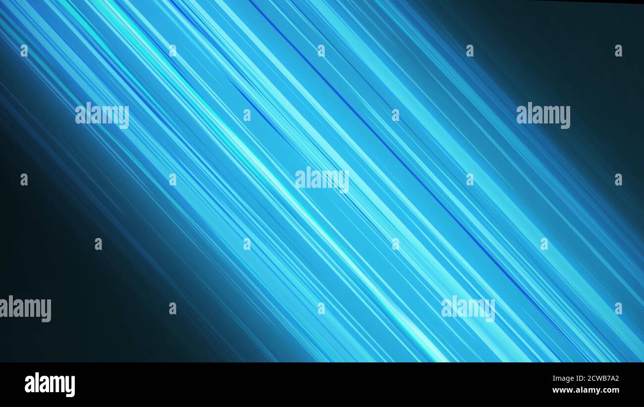 Blue Diagonal Anime Speed Lines. Anime background. 3d illustration ...