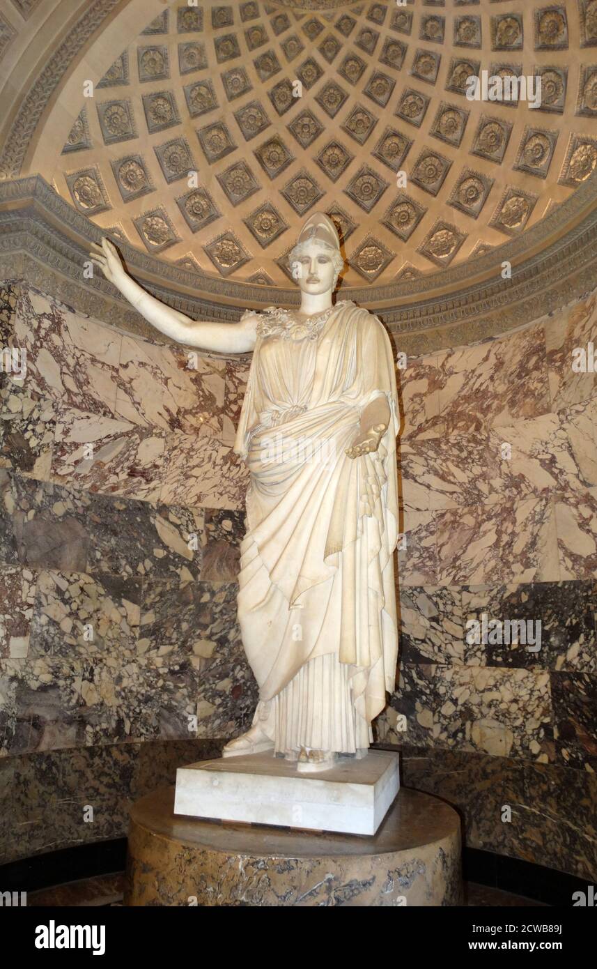 Athena goddess statue hi-res stock photography and images - Alamy