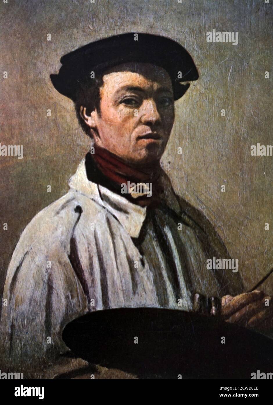 Corot self portrait. Jean-Baptiste-Camille Corot (1796- 1875) a French ...