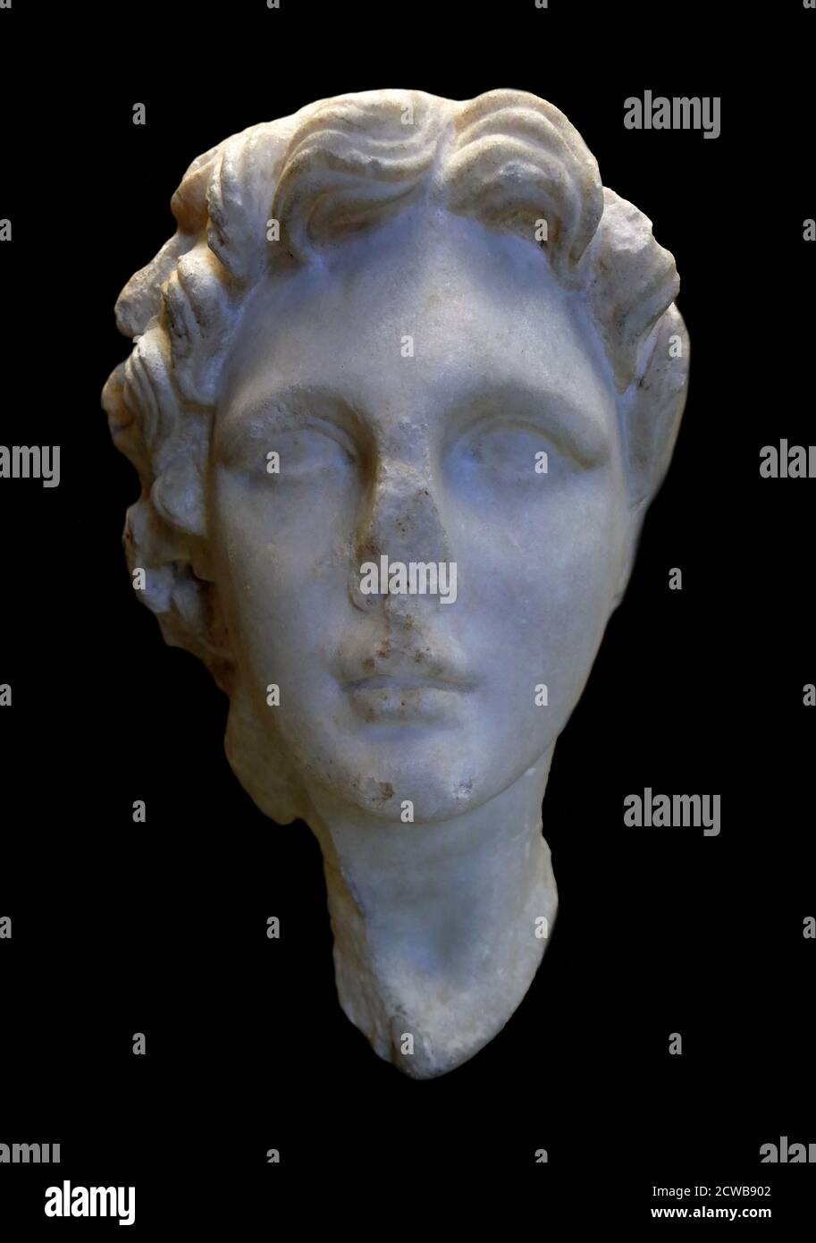Ancient greek marble bust hi-res stock photography and images - Alamy