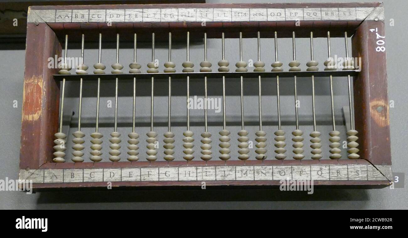 Suan Pan, Chinese abacus; 19th century Stock Photo - Alamy