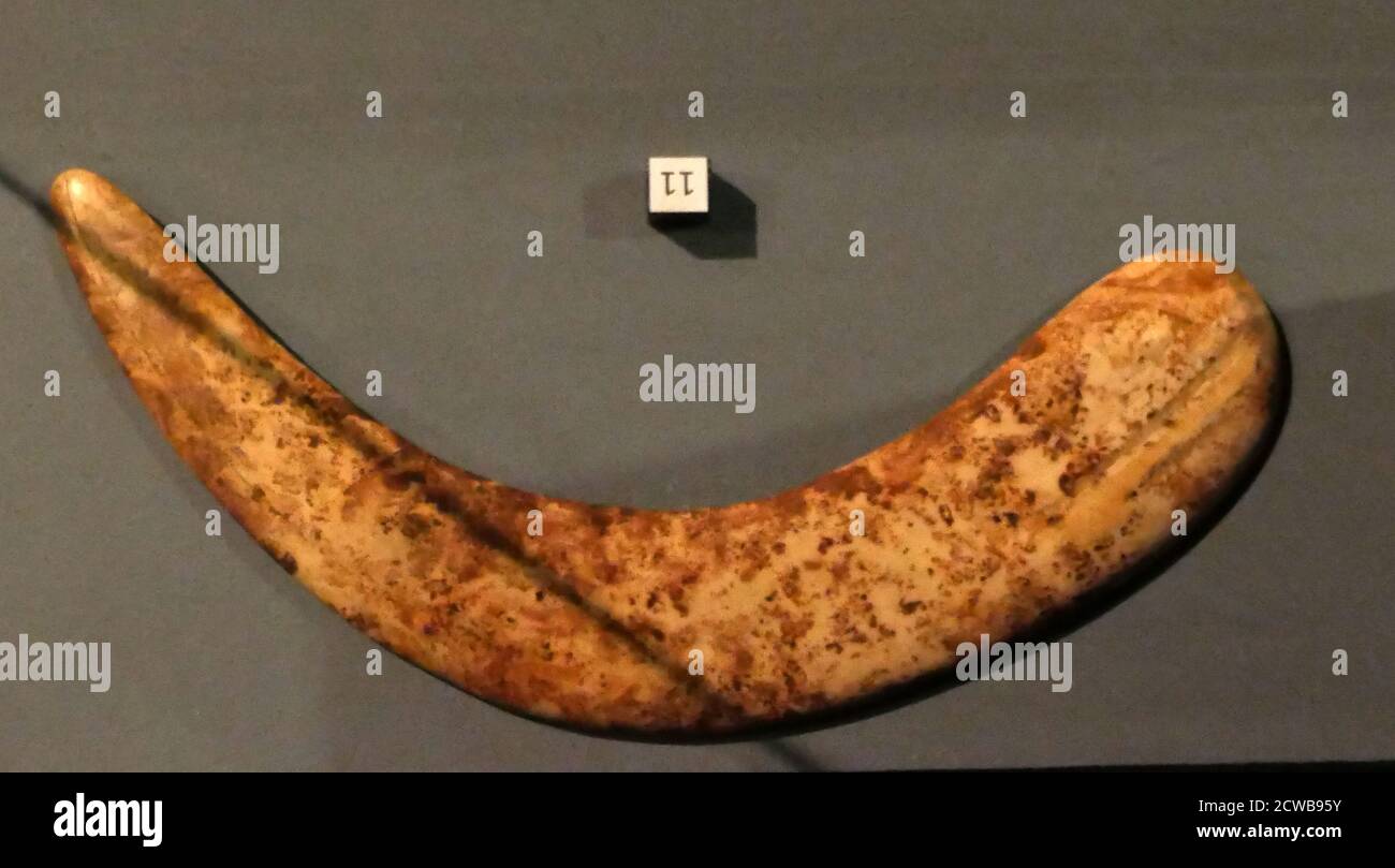 Magical wand of protection carved from ivory dating from the New ...