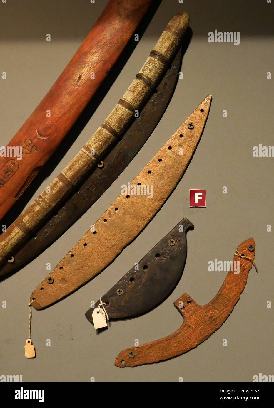 Collection of axe blades in various shapes dating from the New Kingdom ...