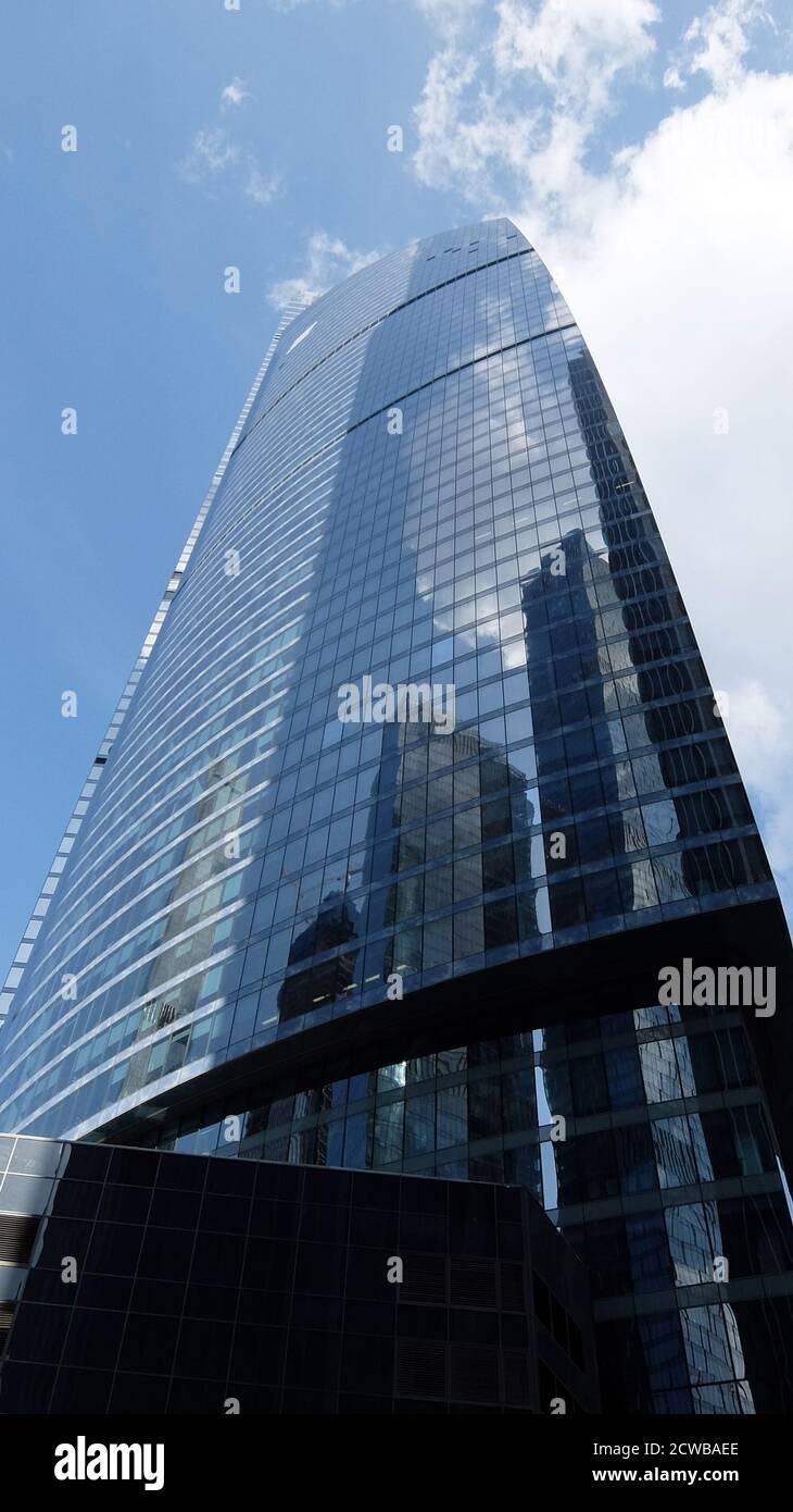 The Federation Tower skyscraper in the Moscow International Business ...