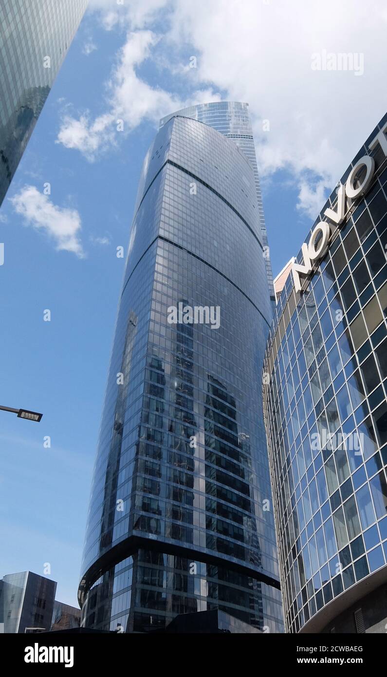 The Federation Tower skyscraper in the Moscow International Business ...