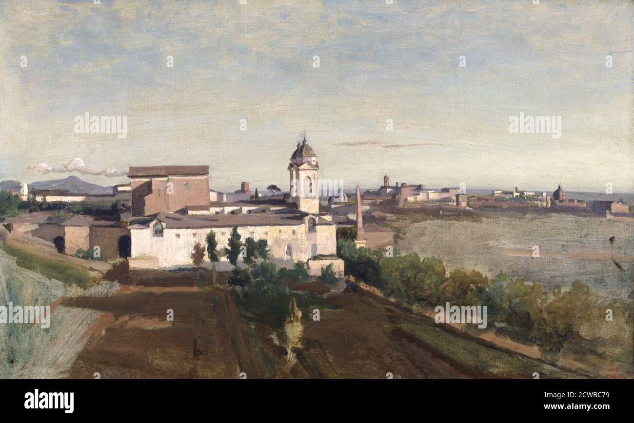 Jean baptiste camille corot louvre hi-res stock photography and images ...