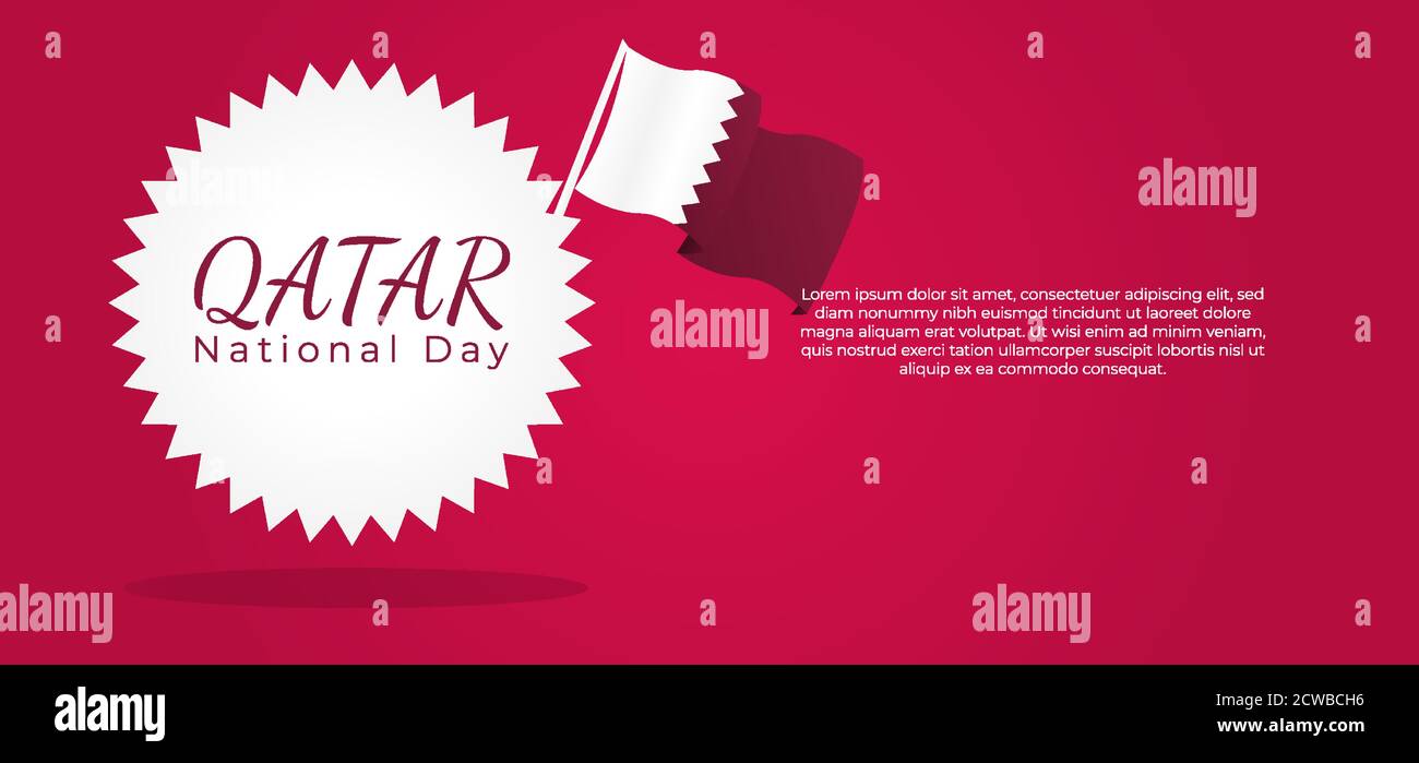 design backdrop event qatar national day Stock Vector Image & Art - Alamy